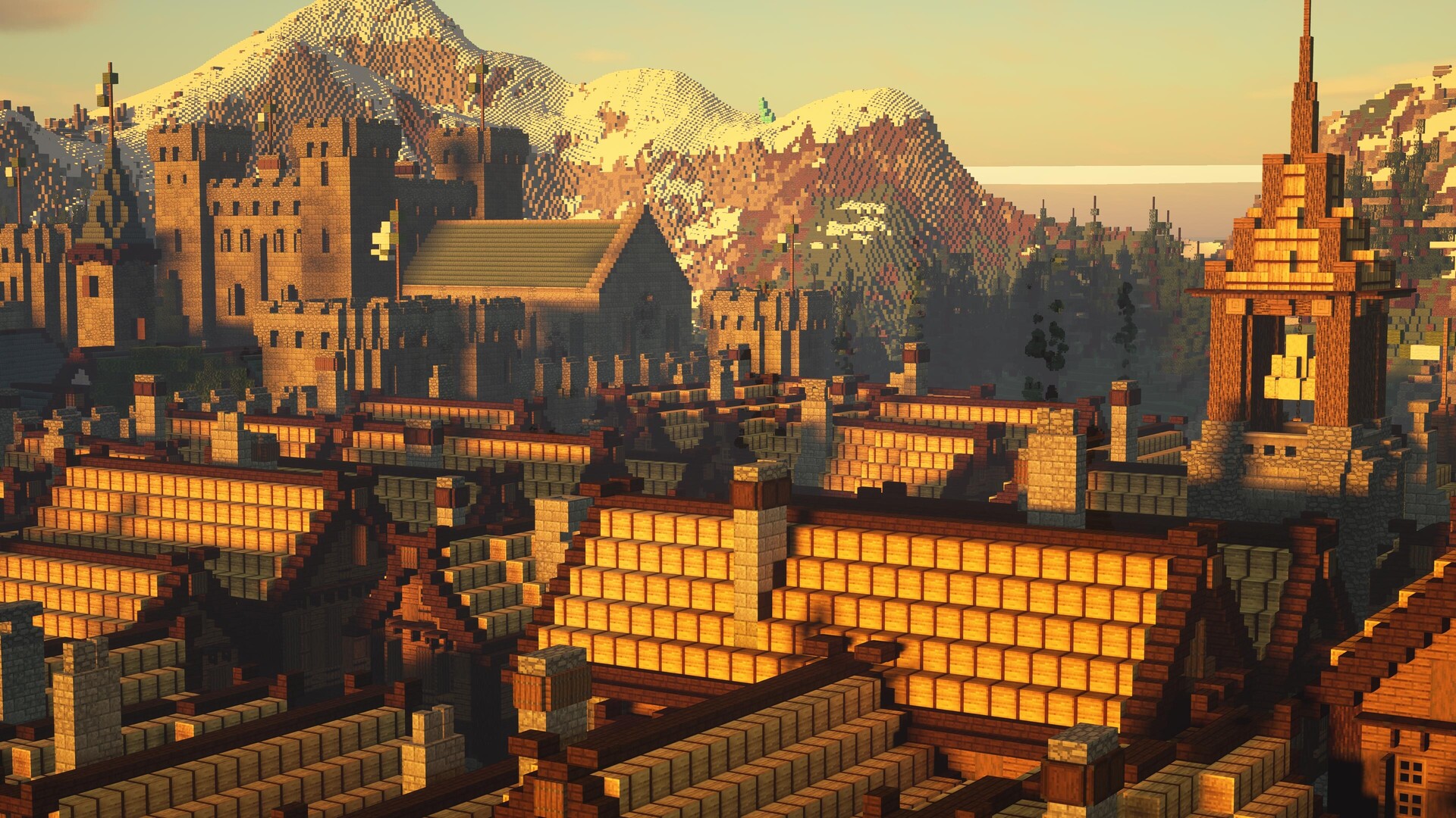 Aldburg | Ancient Capital | Rohan Project Minecraft Map