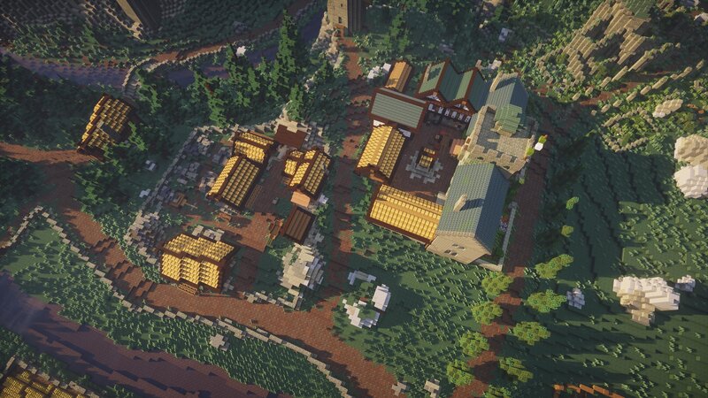 Aldburg | Ancient Capital | Rohan Project Minecraft Map