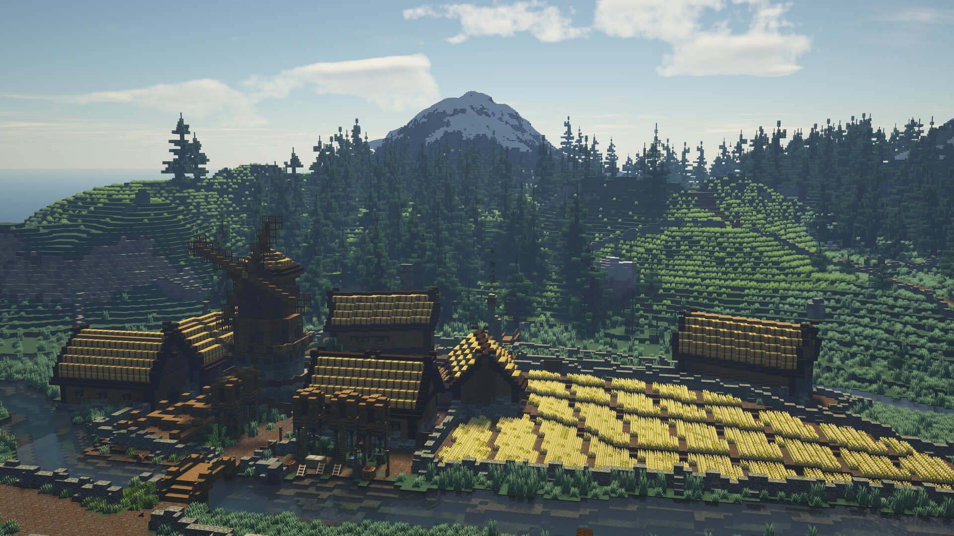 Aldburg | Ancient Capital | Rohan Project Minecraft Map