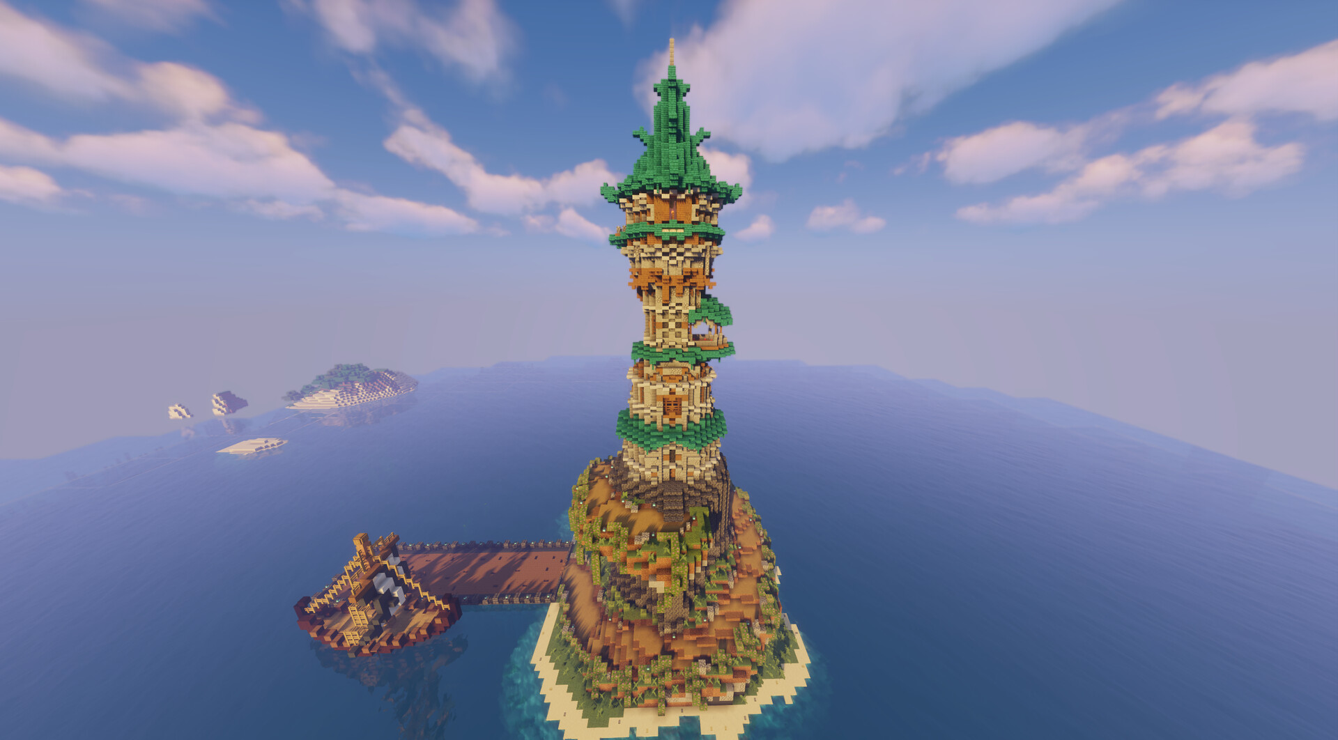 Kiro Realm | Wizard Tower Minecraft Map