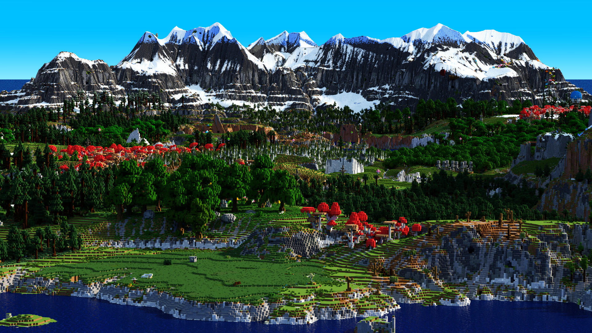 Rekances - Ring Island [ 3k, 1.19+, Minecraft Survival World, Download ...