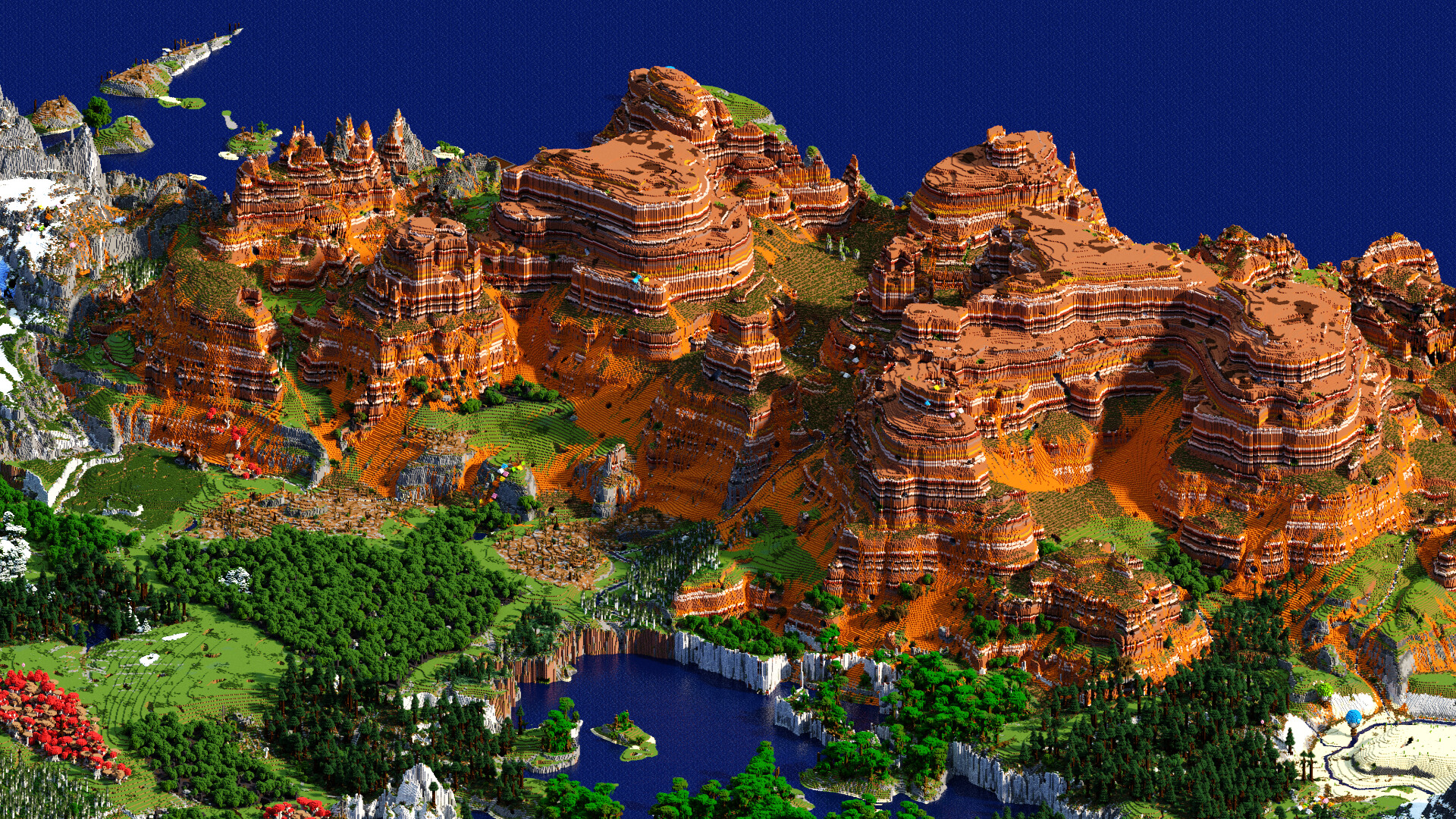 Rekances - Ring Island [ 3k, 1.19+, Minecraft Survival World, Download ...