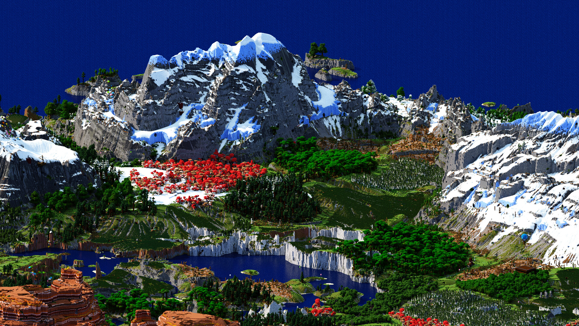 Rekances - Ring Island [ 3k, 1.19+, Minecraft Survival World, Download ...