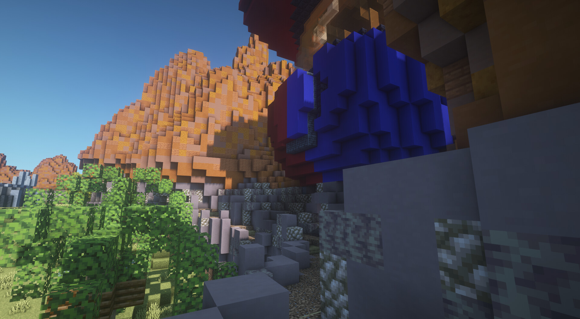 Pickle Gulch: playable Halo (2001) Blood Gulch PvP map Minecraft Map