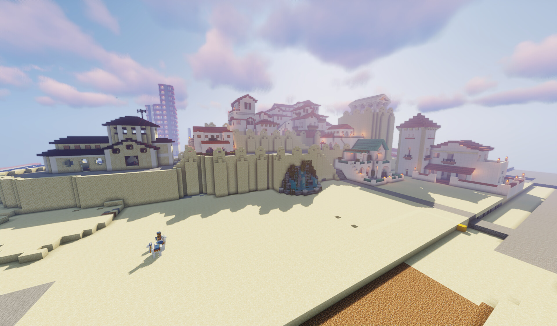 Greco Roman style village Minecraft Map