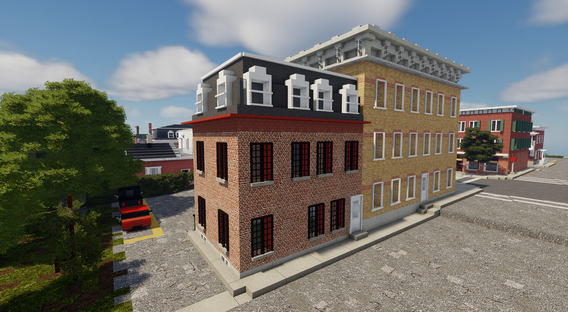 Downtown Canadian Lot Minecraft Map