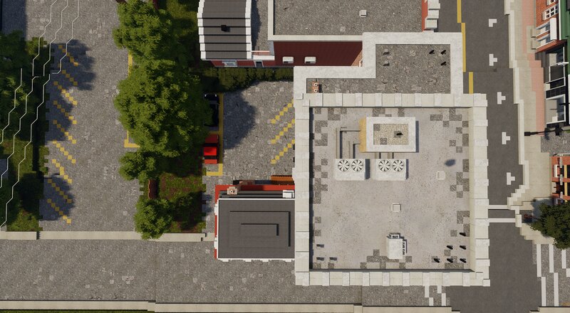 Downtown Canadian Lot Minecraft Map