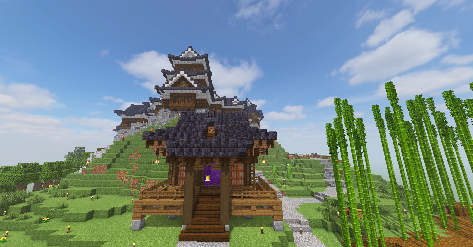 Japanese Castle V2 Minecraft Map