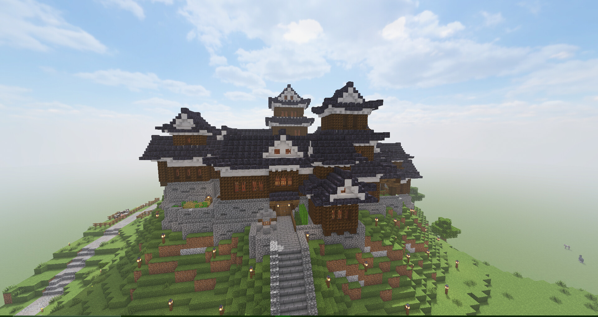 Japanese Castle V2 Minecraft Map