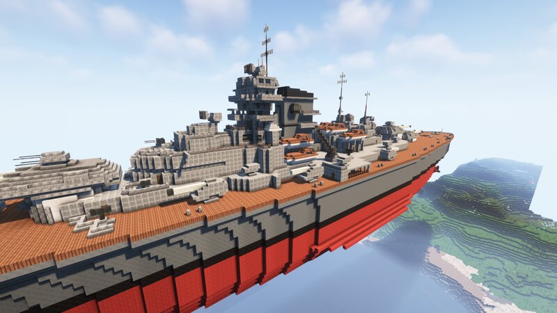 Battleship Minecraft Map