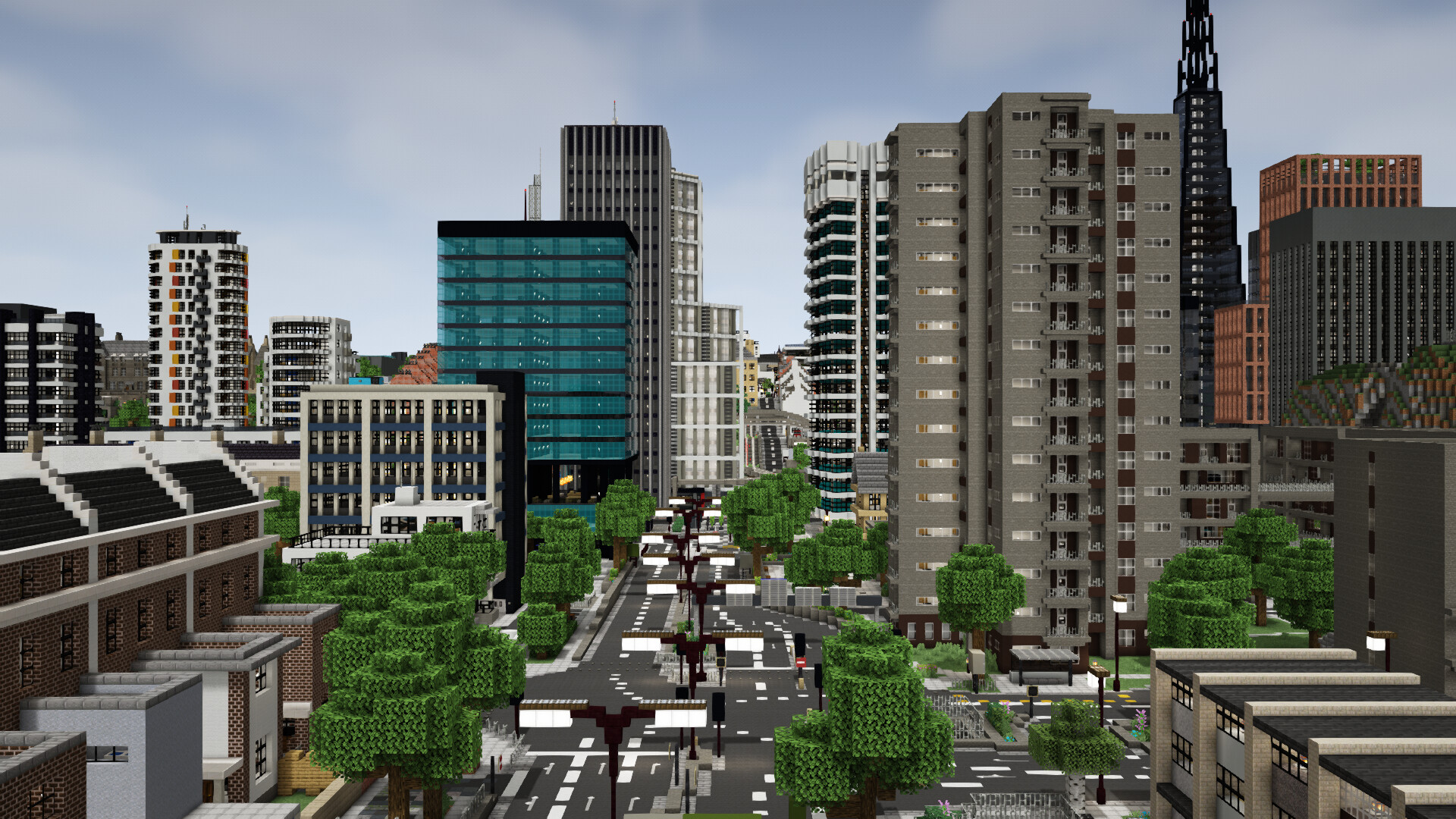 Carrdale - Modern British City Minecraft Map