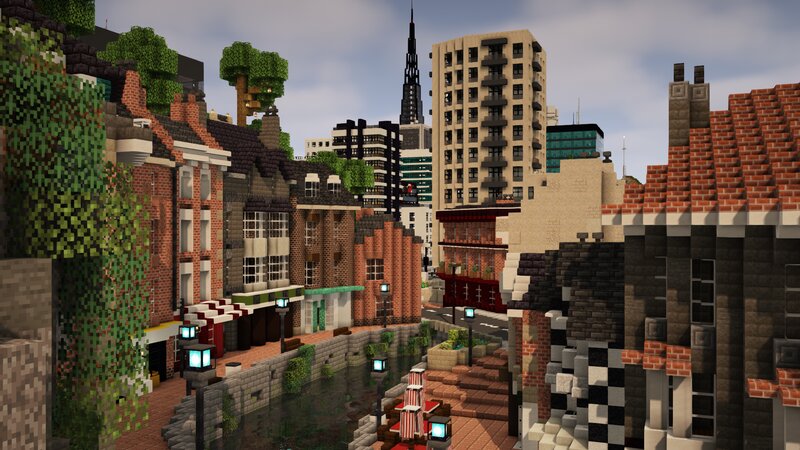 Carrdale - Modern British City Minecraft Map
