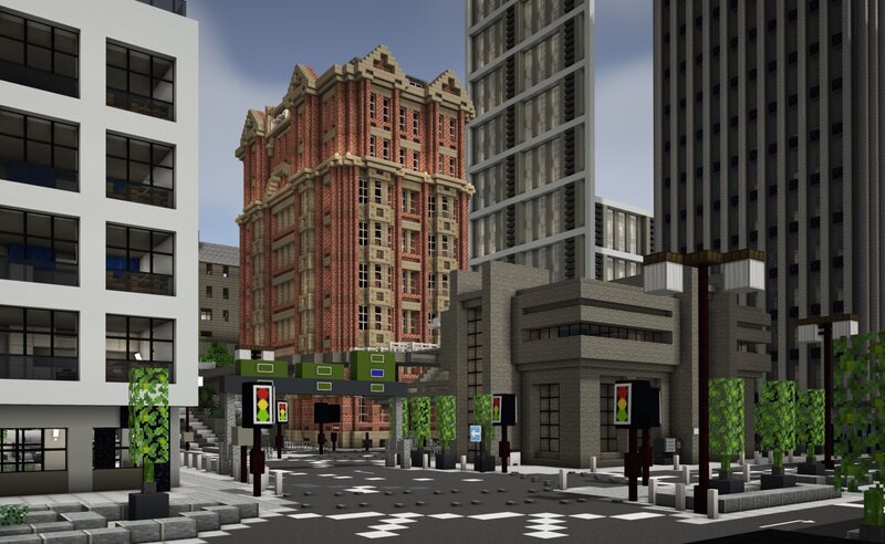 Carrdale - Modern British City Minecraft Map