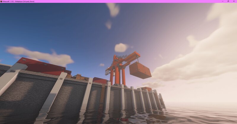 Orange crane Minecraft Map