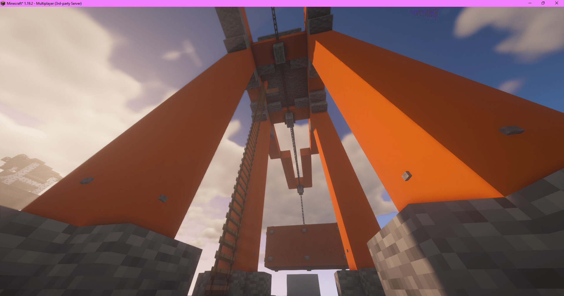 Orange crane Minecraft Map