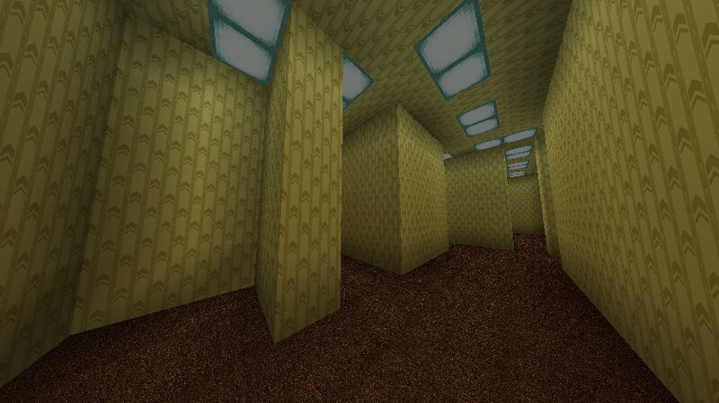The BackRooms Minecraft. Minecraft Map