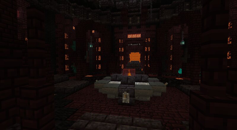 Hellbound TARDIS Interior - Muffled / Ptolemy (1.18+) Minecraft Map