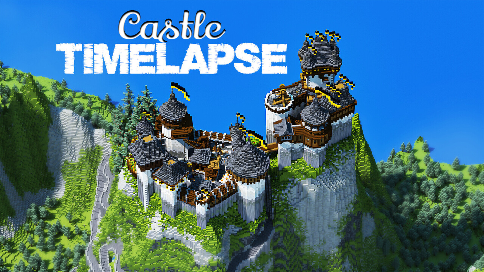 Realistic Medieval Castle Minecraft Map