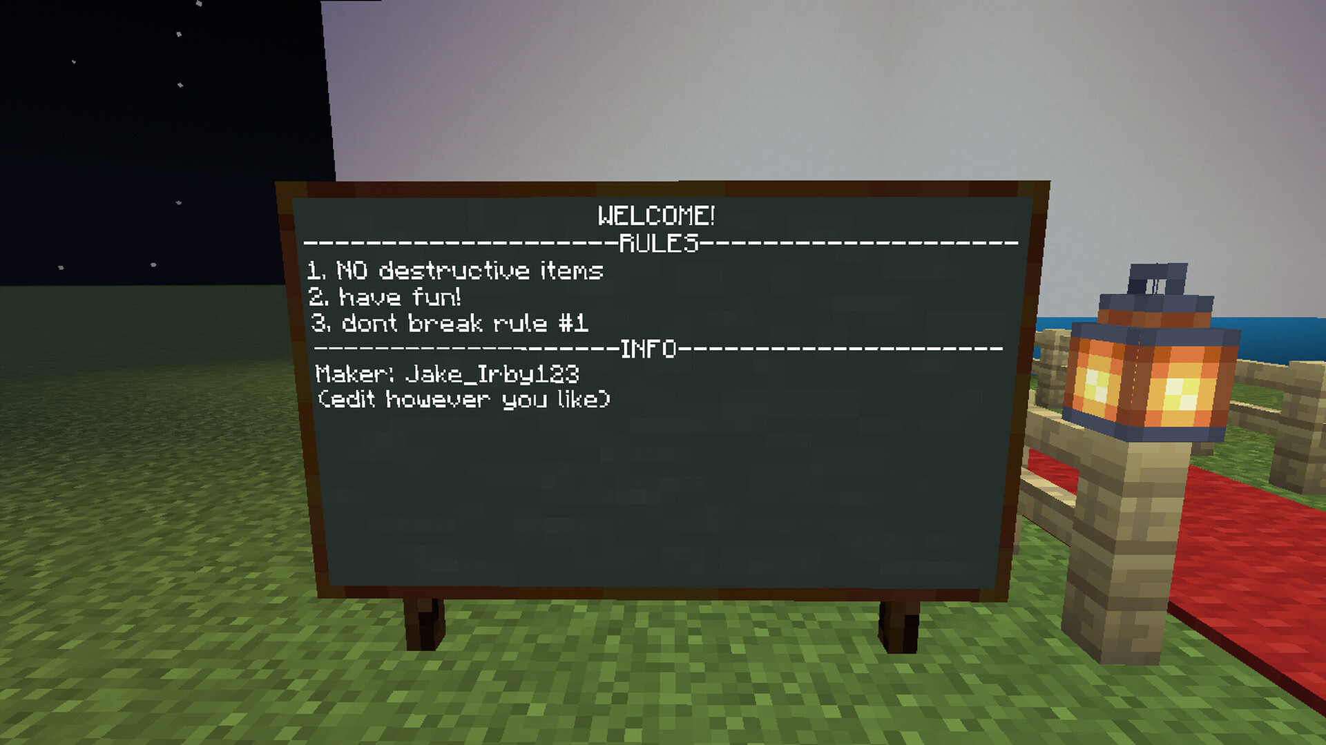 Event World (feel free to edit) Minecraft Map