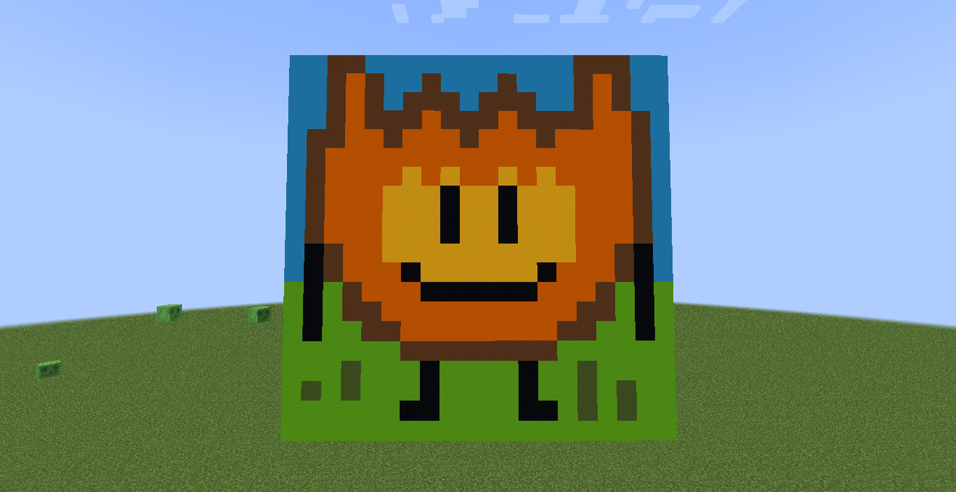 firey from r/place Minecraft Map