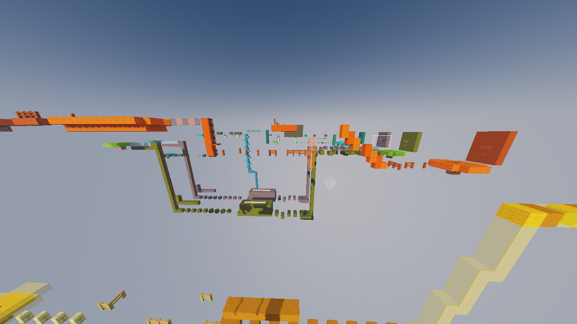 Rainbow Minegames Minecraft Map