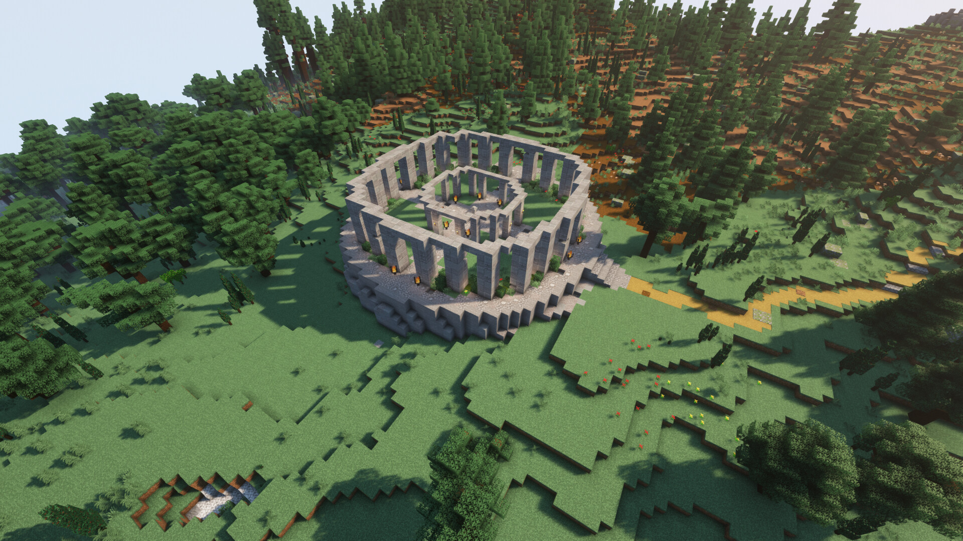 Spawn Hub - Dolmite Medieval: 476 AD Server Minecraft Map