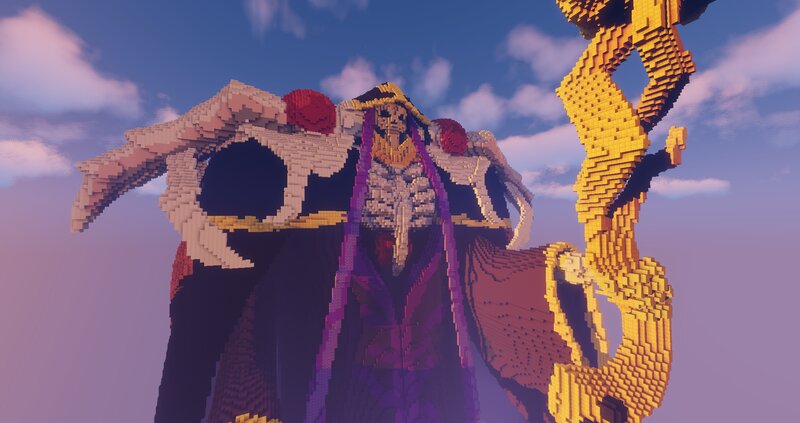 Bow to Your Overlord, Ainz Ooal Gown! [World Height Organic] (Timelapse ...