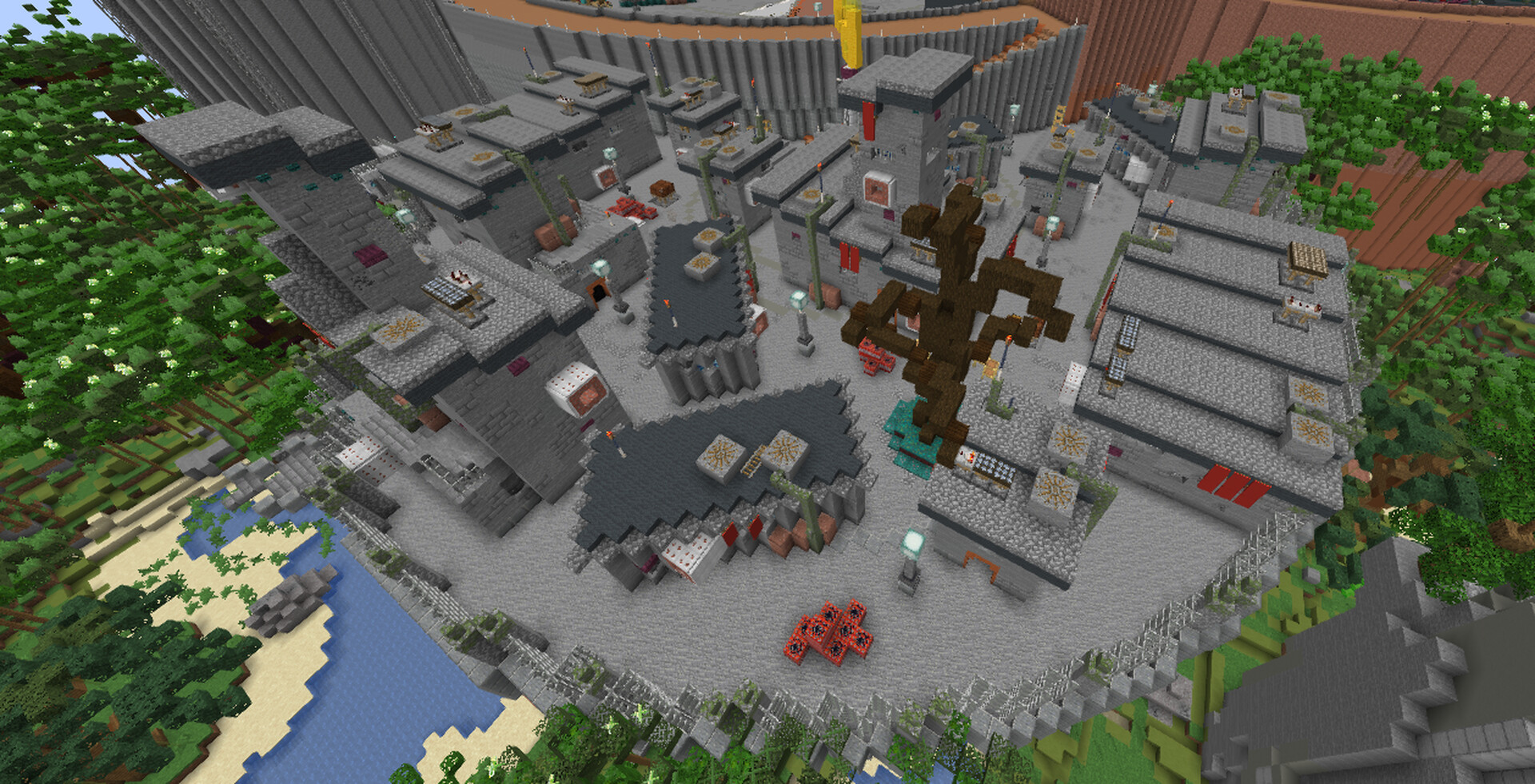 Space Station Lobby/Hub Minecraft Map