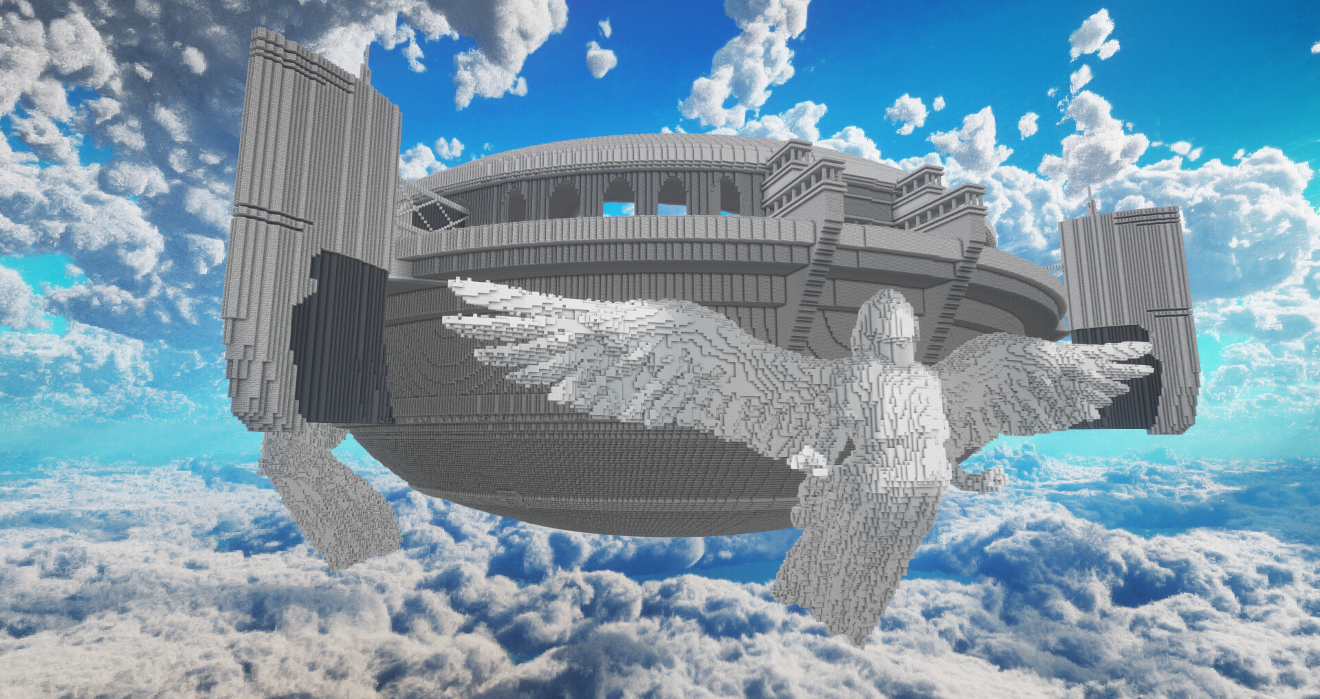 Zeus Junior High Stadium Minecraft Map