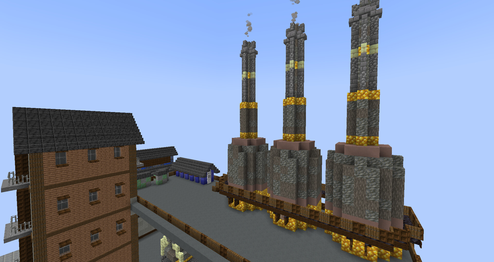 Tropico 6 Steel Mill Minecraft Map