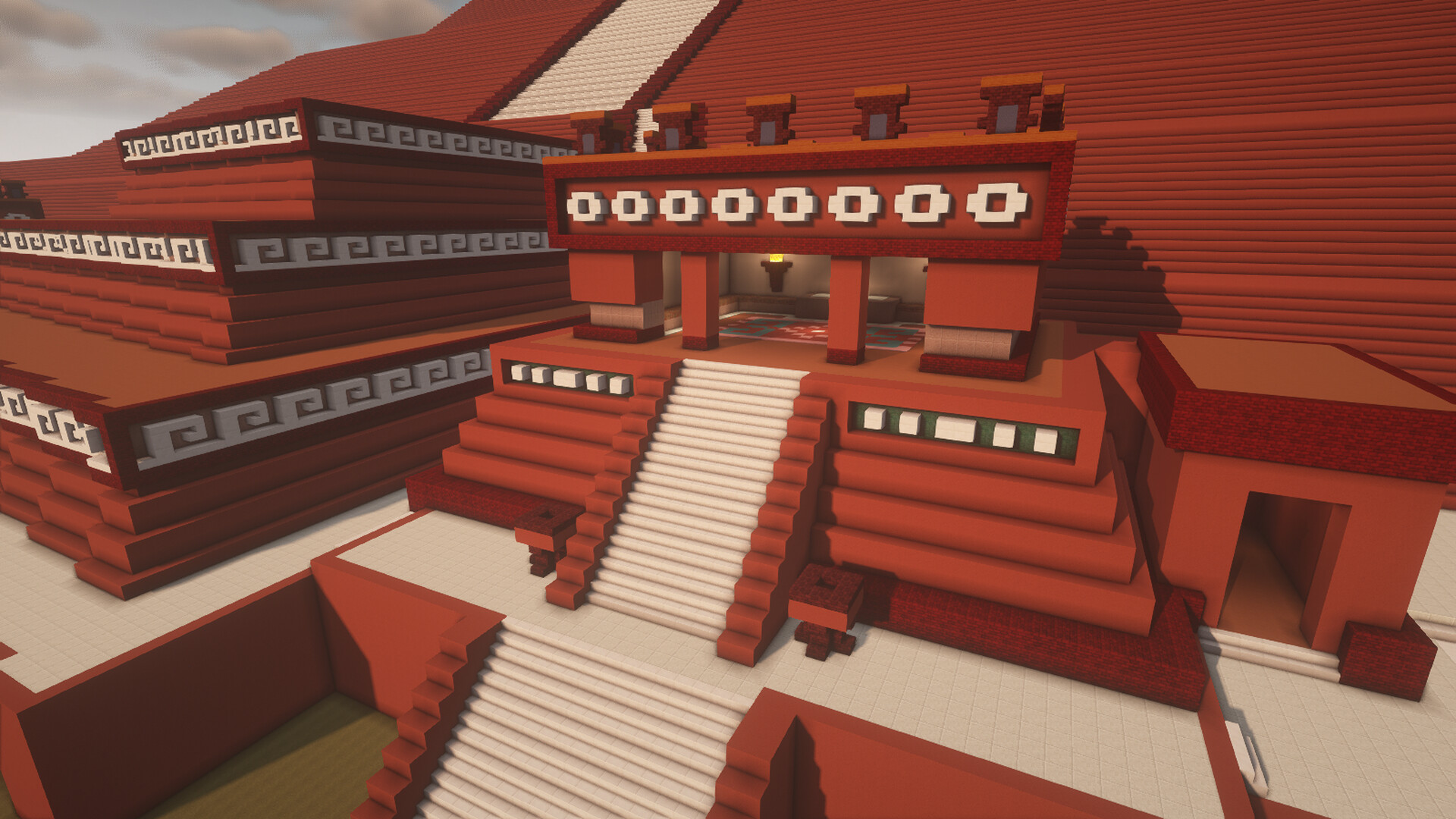 Teotihuacan: The Pyramid of the Sun Minecraft Map