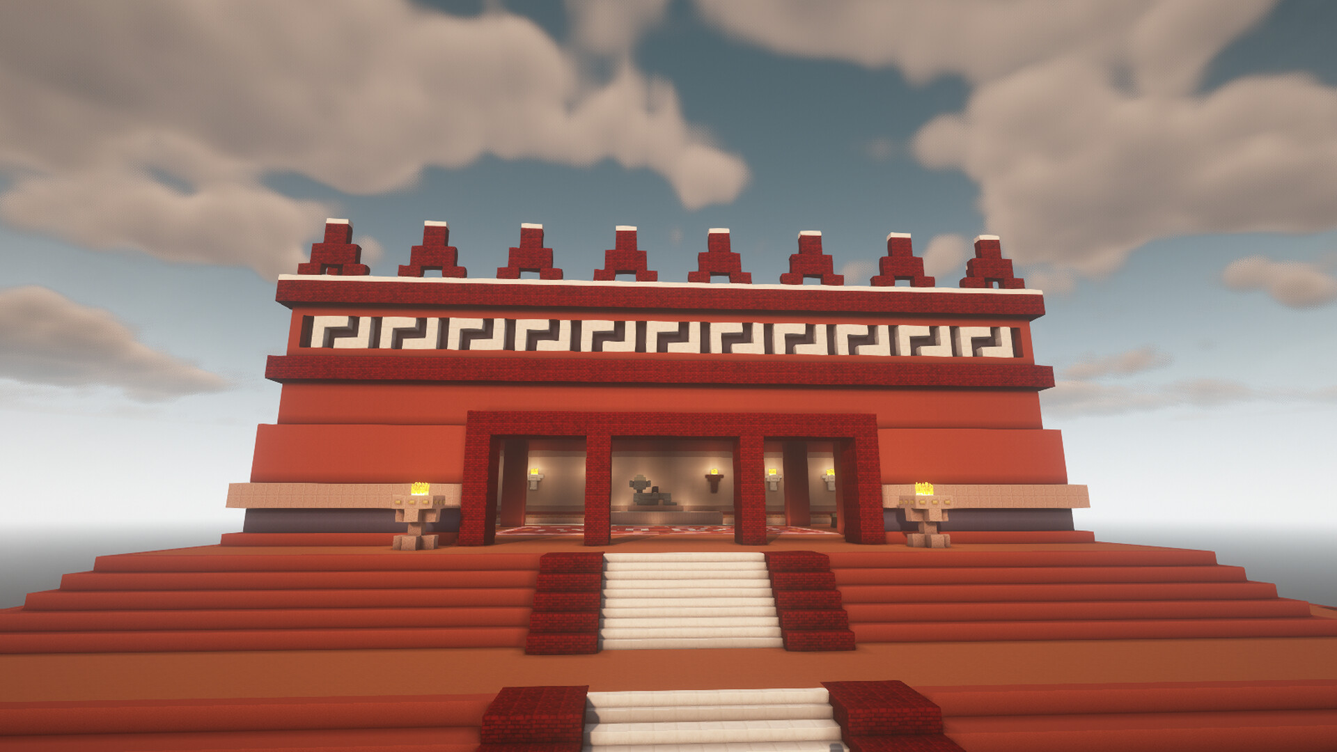 Teotihuacan: The Pyramid of the Sun Minecraft Map