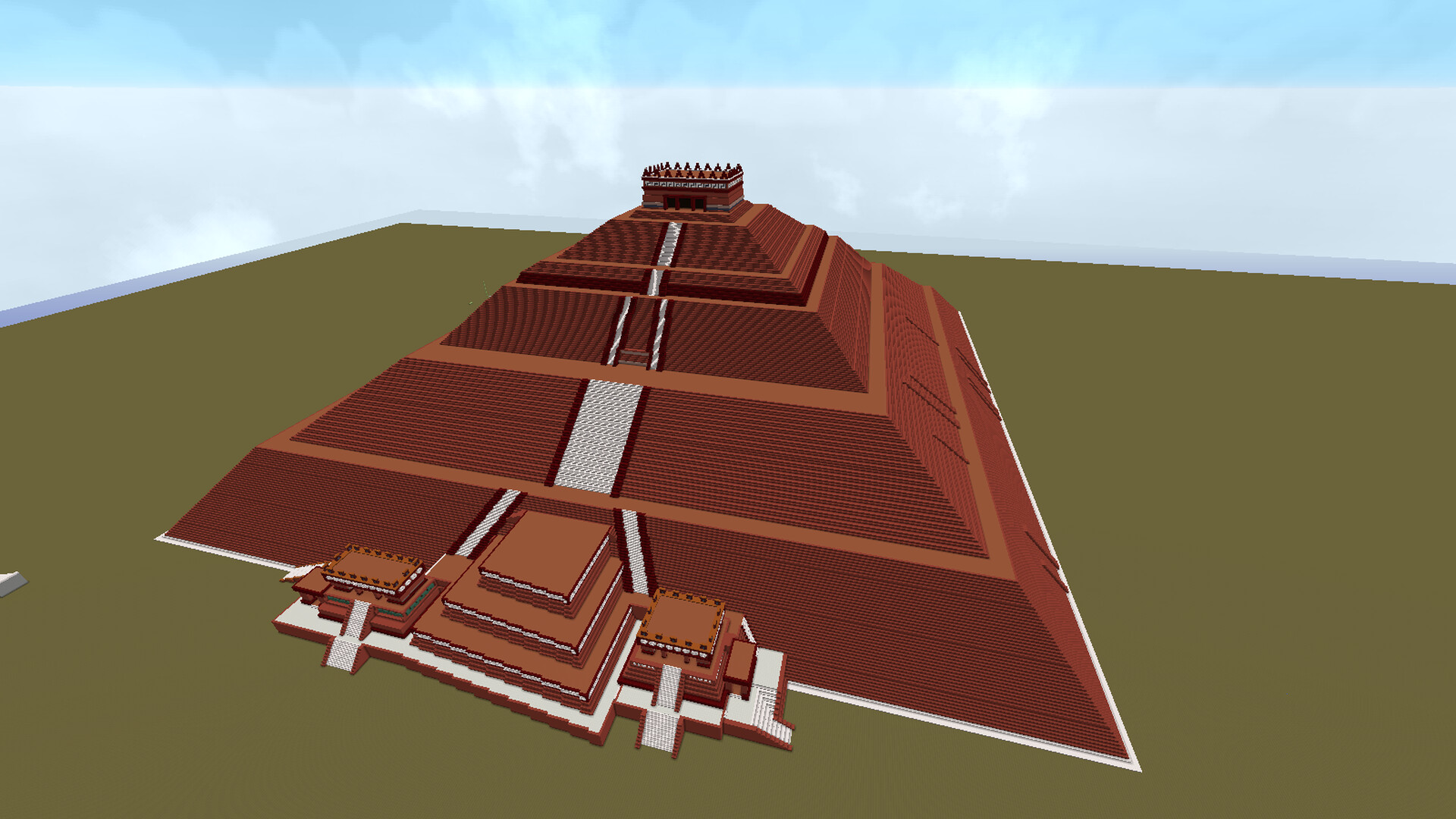 Teotihuacan: The Pyramid of the Sun Minecraft Map