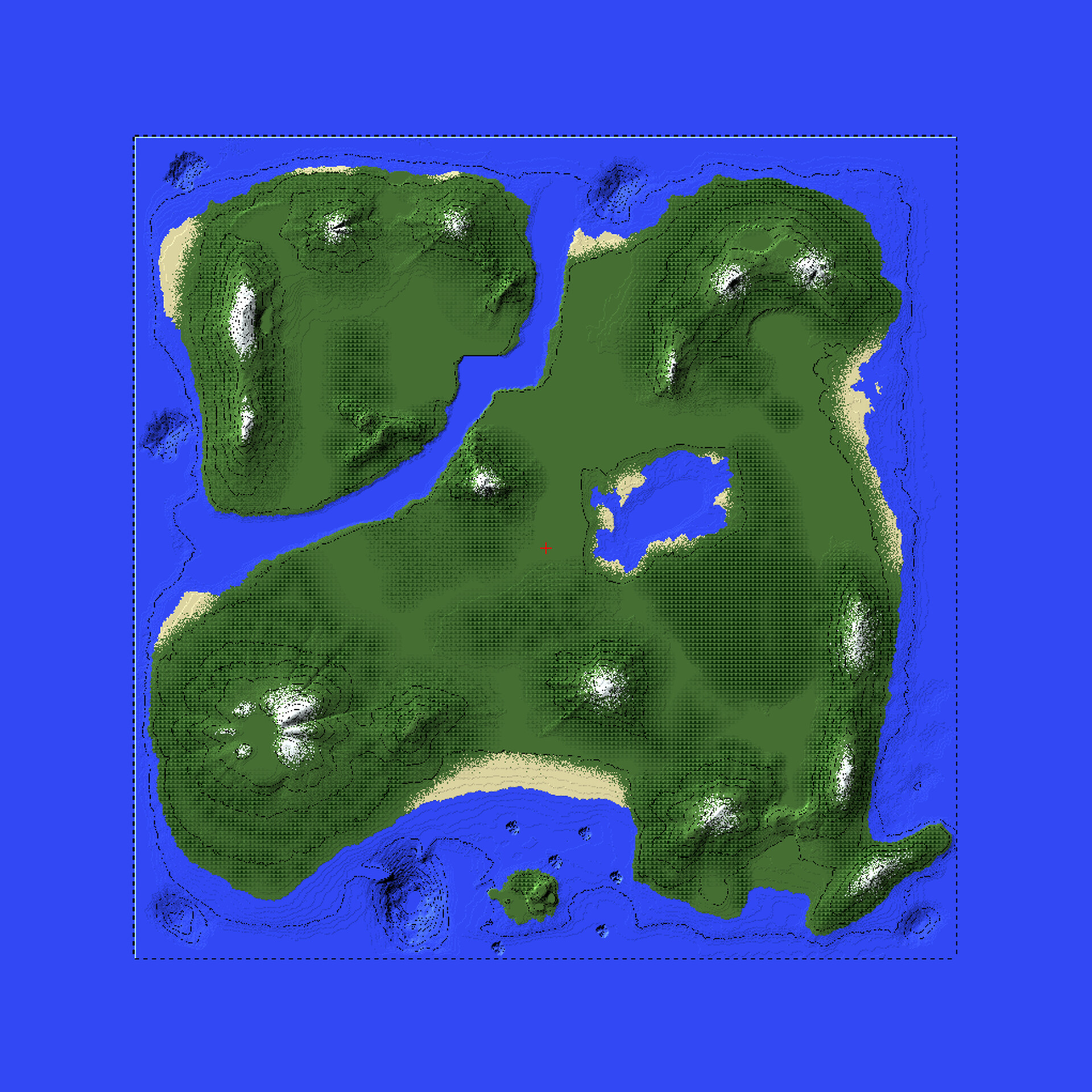 Seahorse reef Minecraft Map