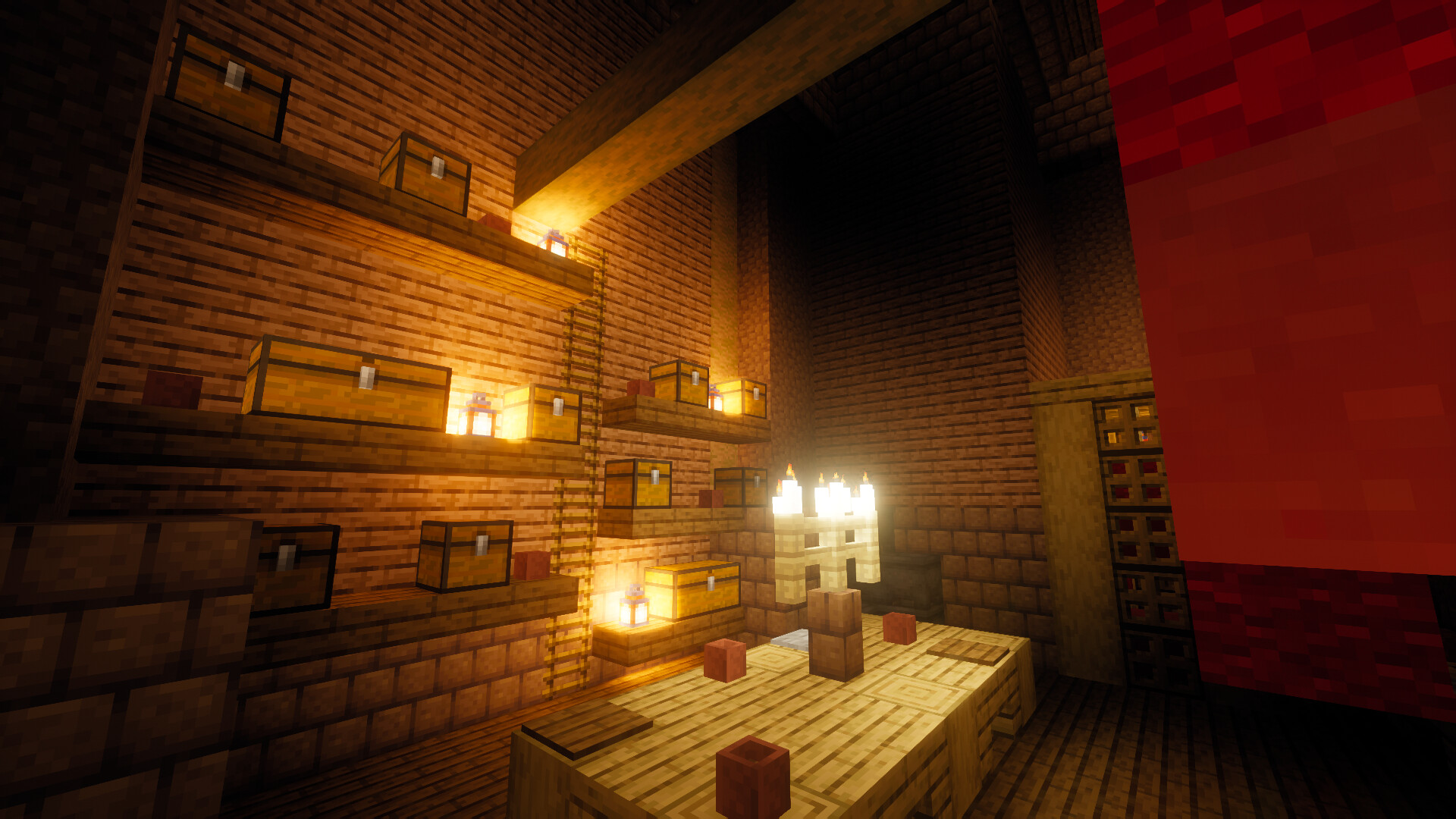 Red-Roof Abbey Minecraft Map