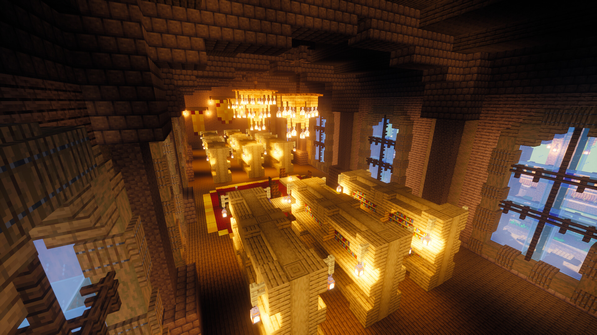 Red-Roof Abbey Minecraft Map