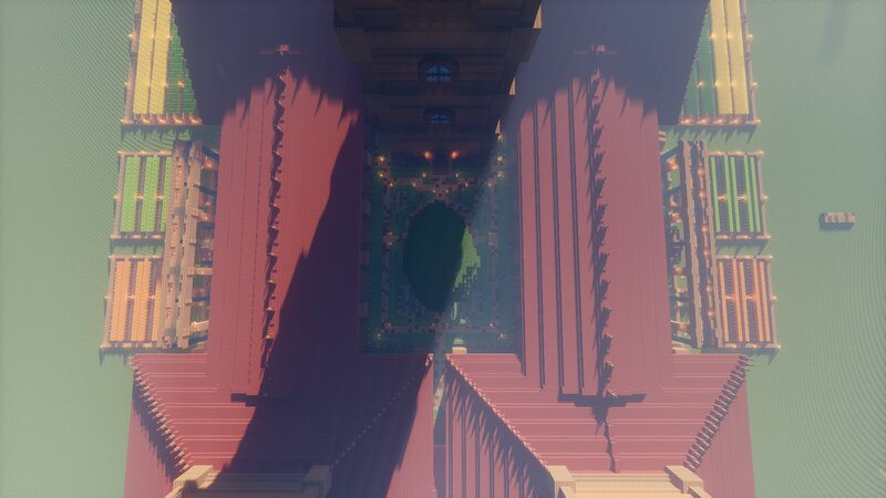 Red-Roof Abbey Minecraft Map