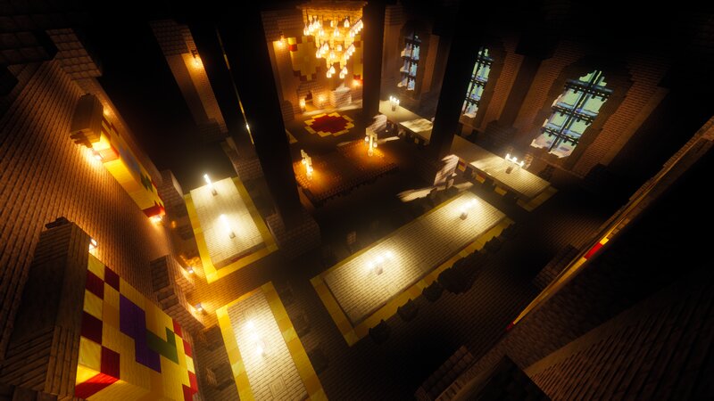 Red-Roof Abbey Minecraft Map