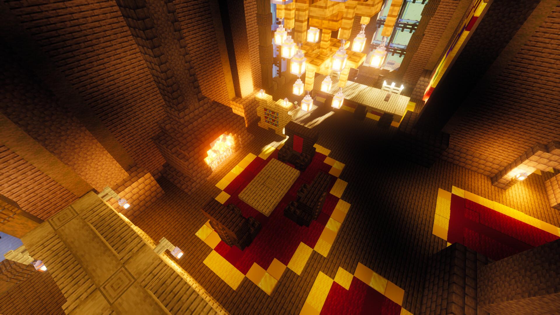 Red-Roof Abbey Minecraft Map