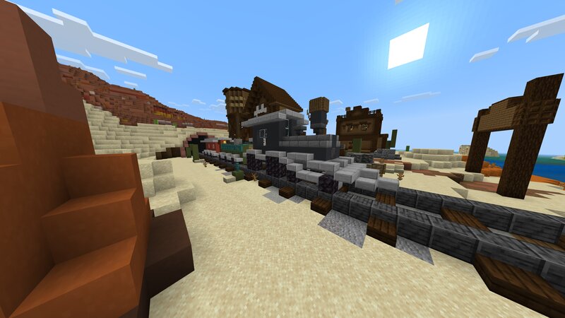 Simple Spawns: West Winds (Bedrock and Java) Minecraft Map