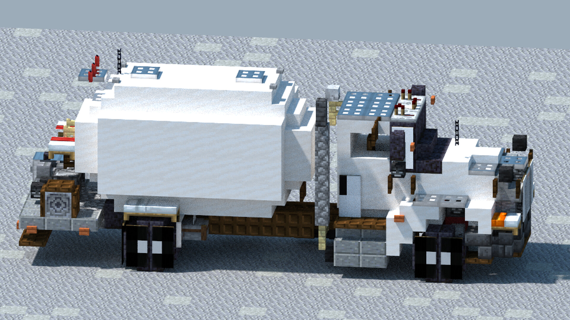 International Durastar 4400, Propane truck [With Download Minecraft Map