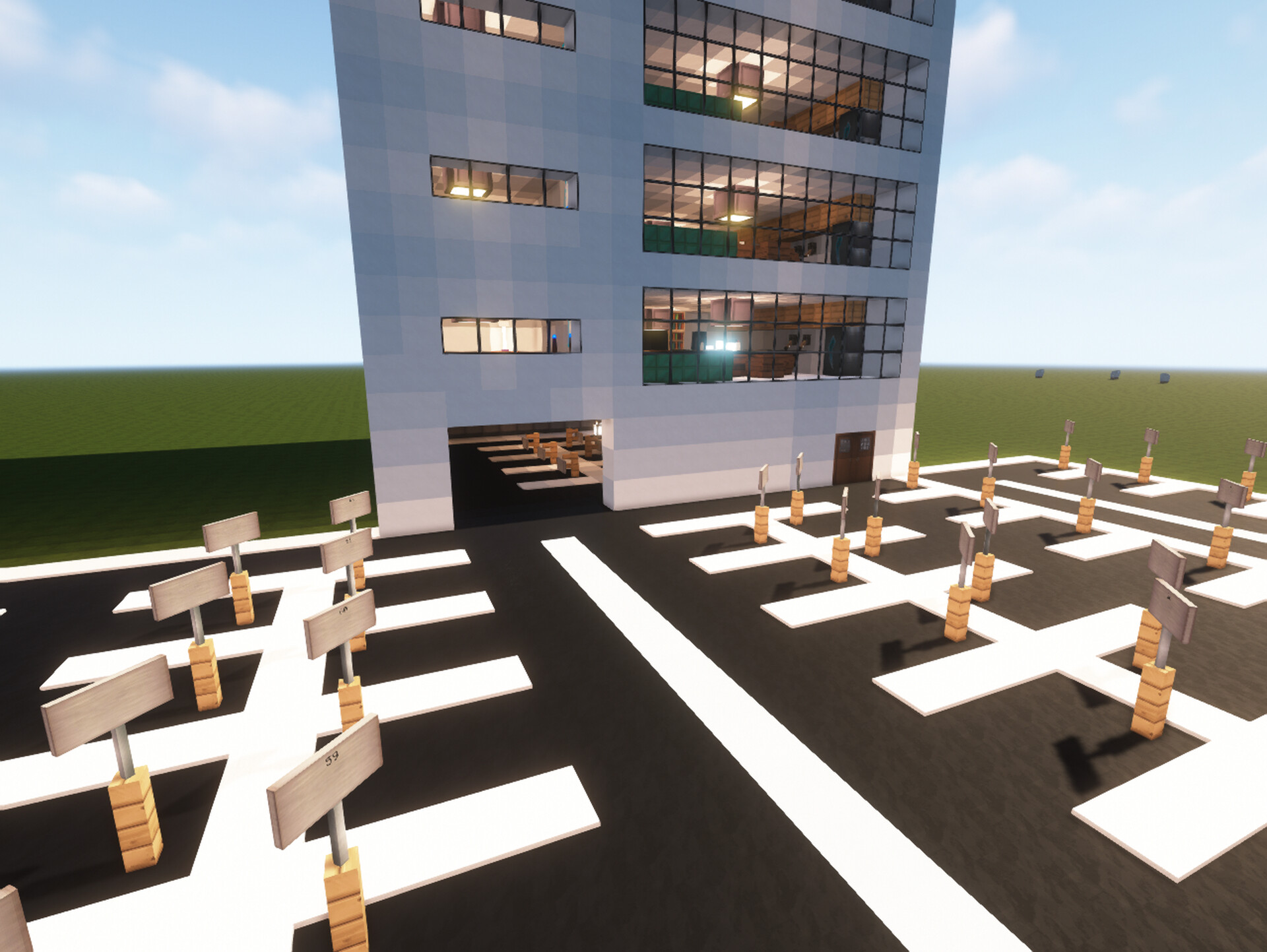 The tallest tower in Minecraft (snapshot 21w18a) Minecraft Map