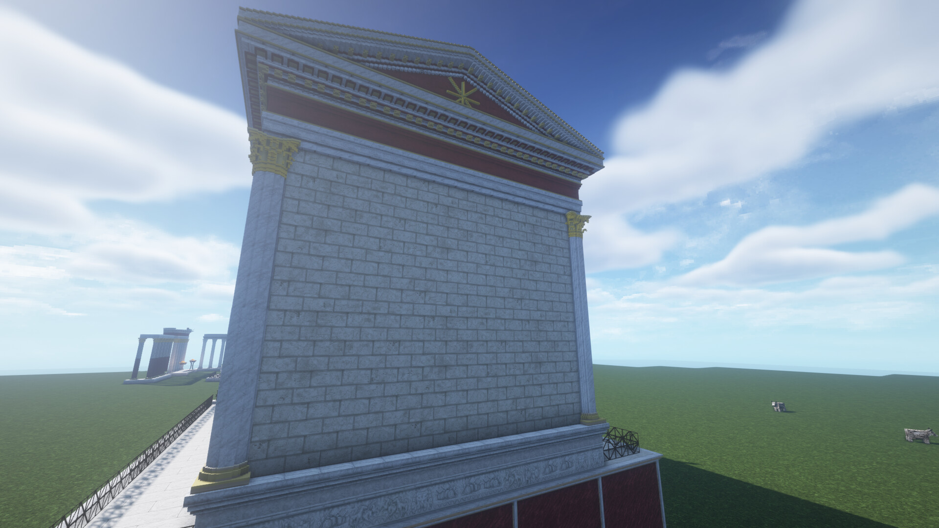 Temple of the Divine Julius Caesar Minecraft Map