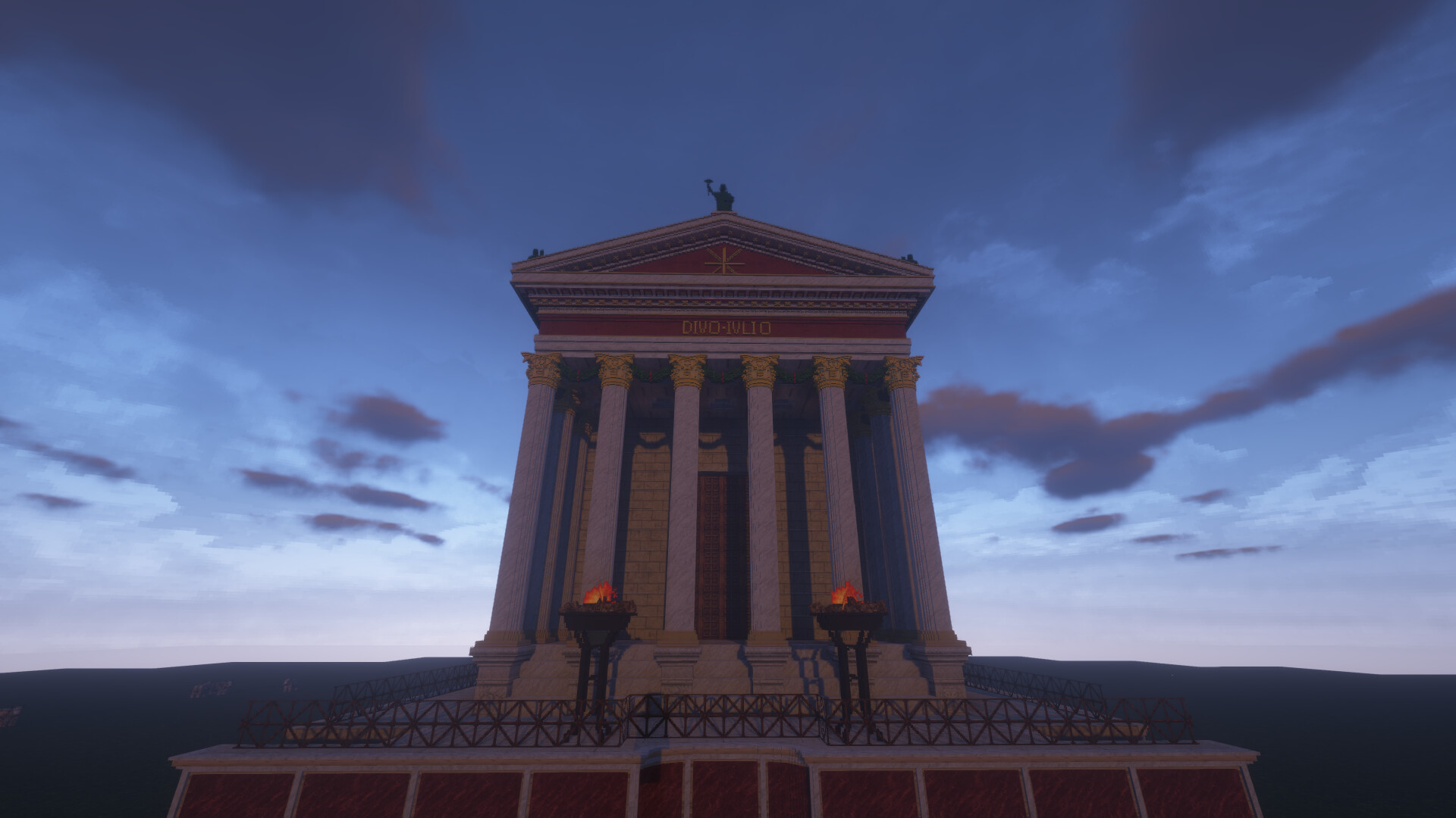 Temple of the Divine Julius Caesar Minecraft Map