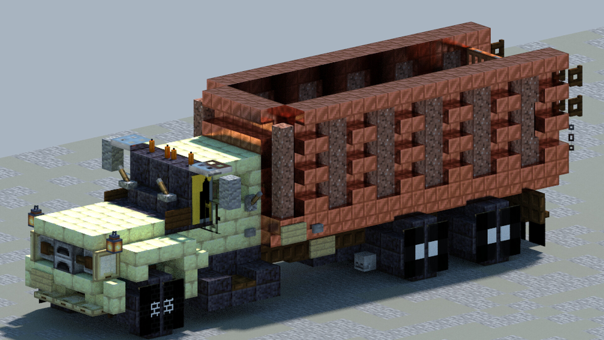 Chevy C70, Grain truck [With Download] Minecraft Map