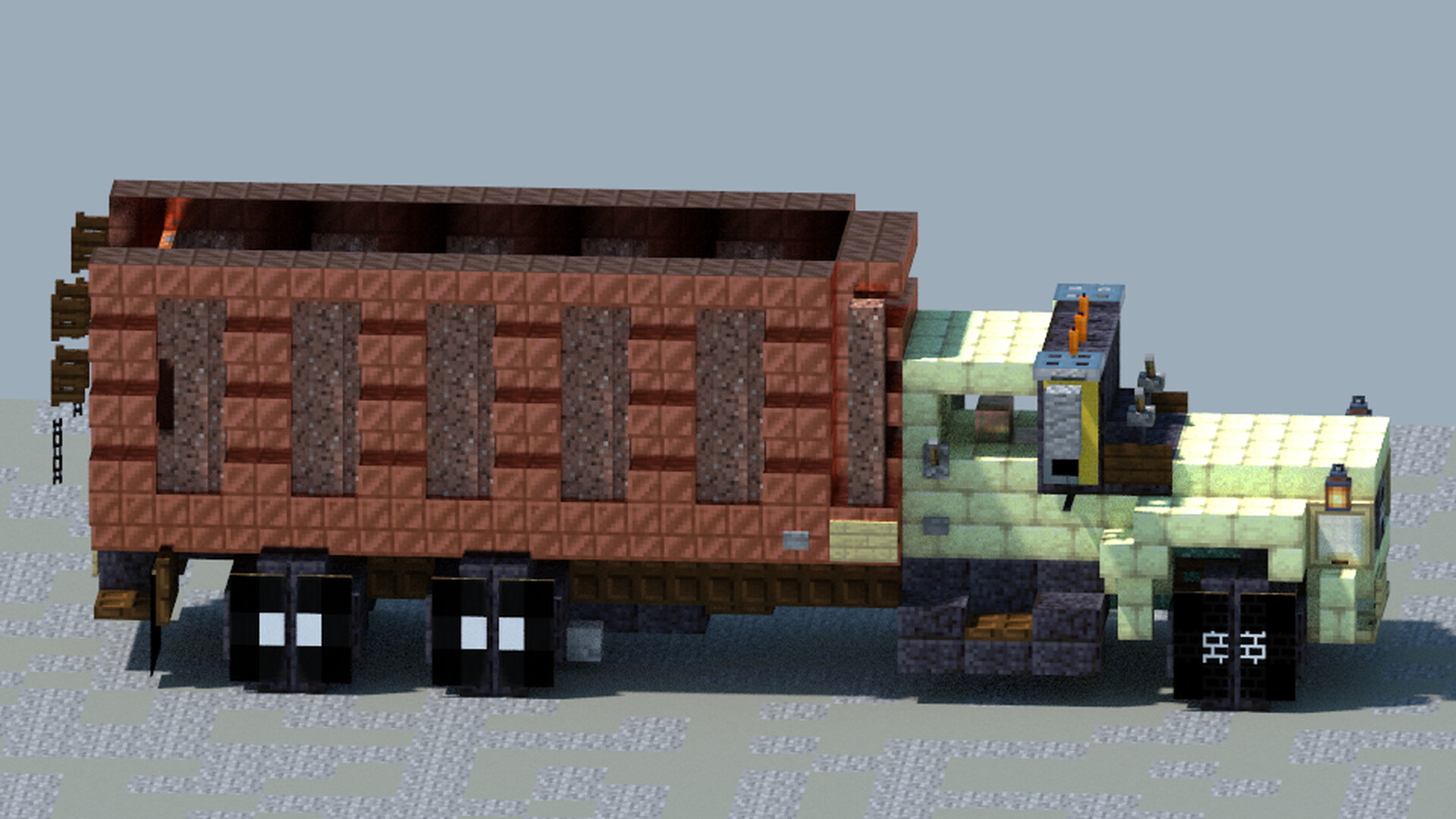 Chevy C70, Grain truck [With Download] Minecraft Map