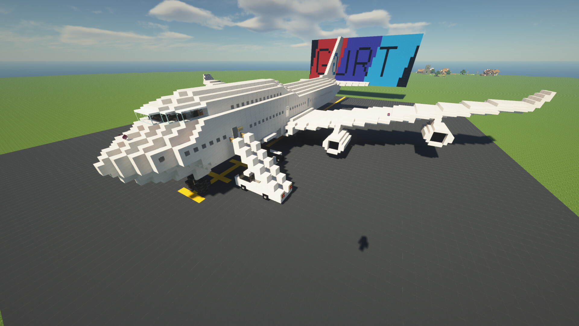 1:1 Boeing 747 sp by GurT Minecraft Map
