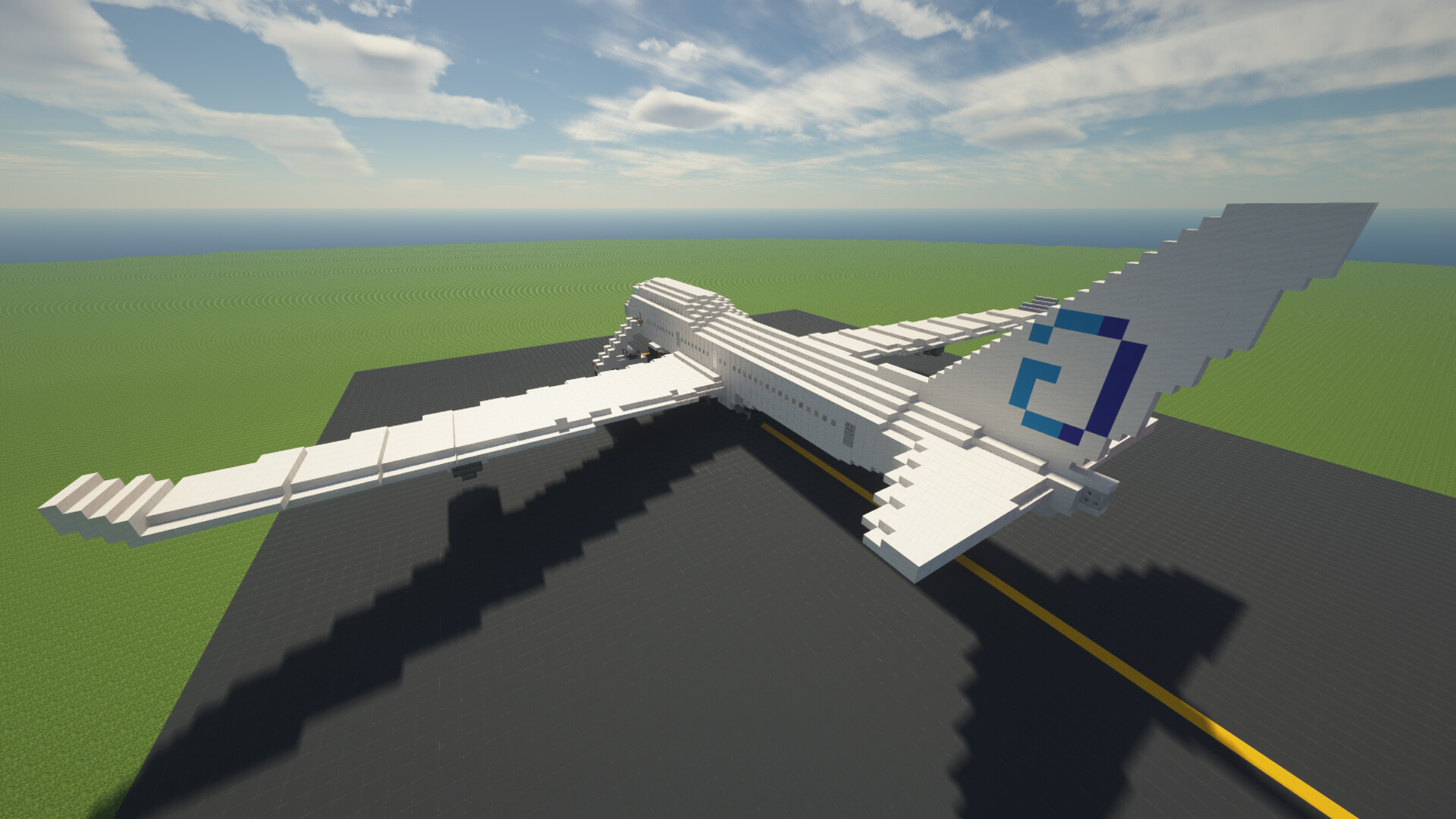 1:1 Boeing 747 sp by GurT Minecraft Map