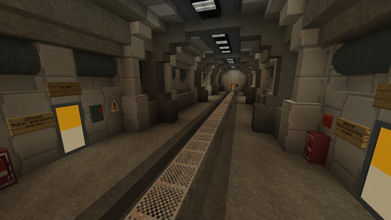 Humane Labs Site-6 [NORTH FACILITY] Minecraft Map