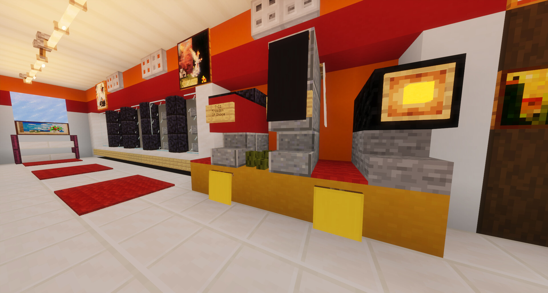 Stranger Things Seven Eleven Minecraft Map